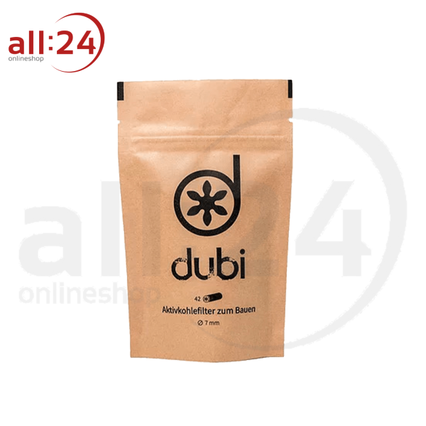 Dubi Aktivkohlefilter - Packung mit 42 Stück | All24