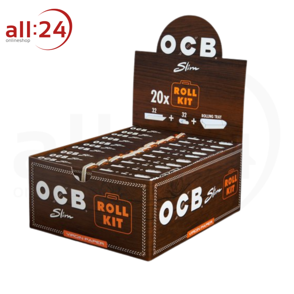 BOX OCB Unbleached Virgin Paper Rollkit | All24