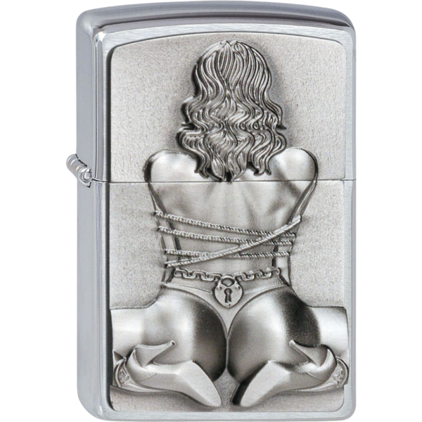 Zippo Feuerzeug Bondage Girl Emblem | All24